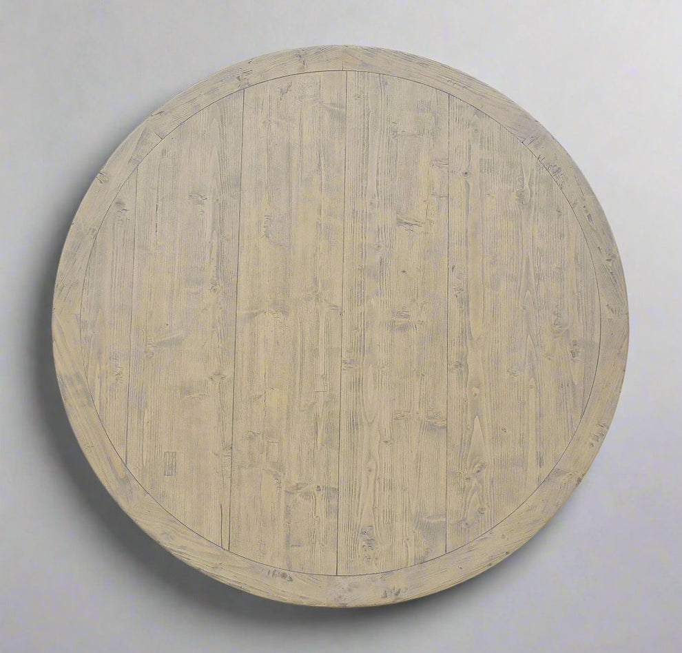 Avignon Fruitwood Round Dining Table | HOME by MB